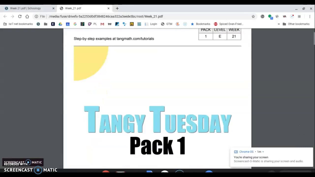 Tangy Tuesday Directions - YouTube