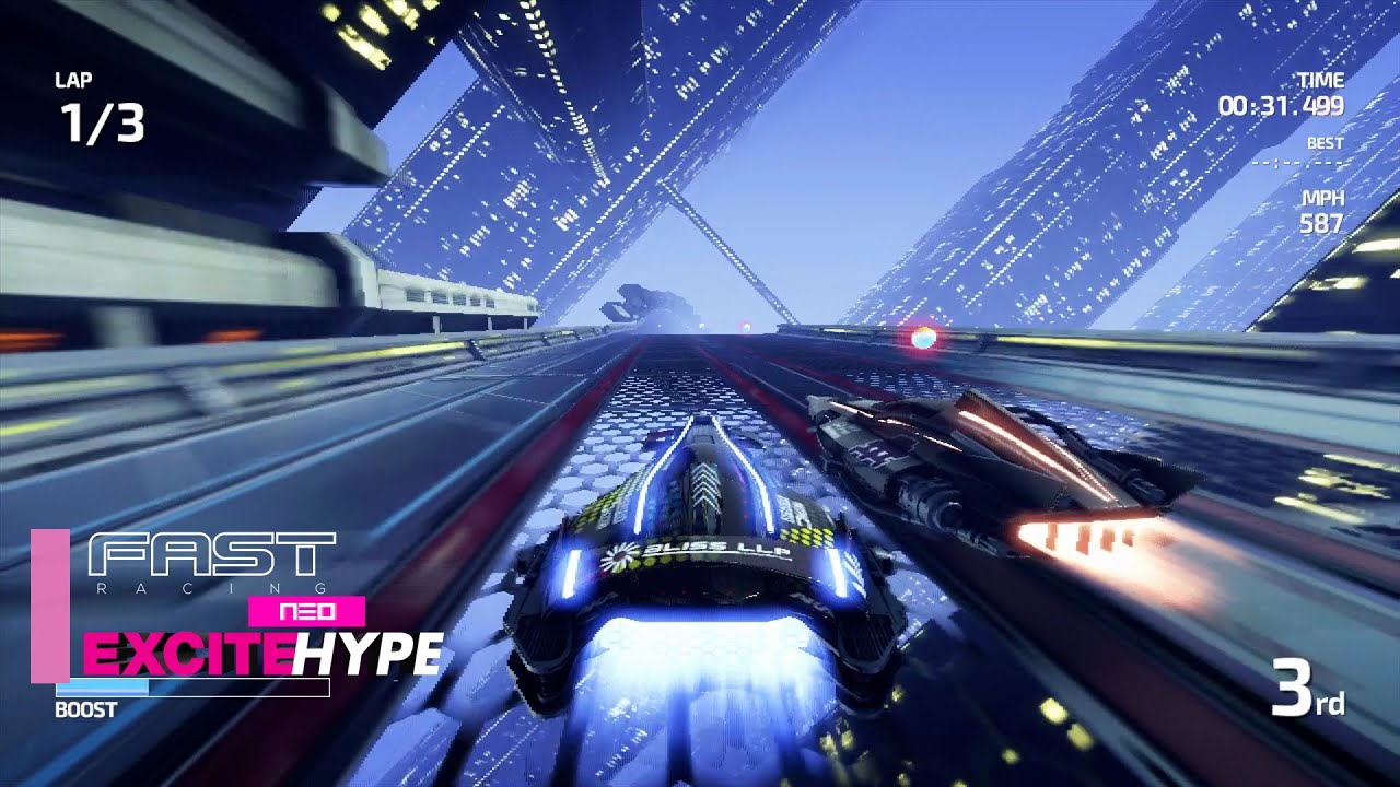 Fast Racing Neo (Wii U) - Championship Mode Gameplay - YouTube