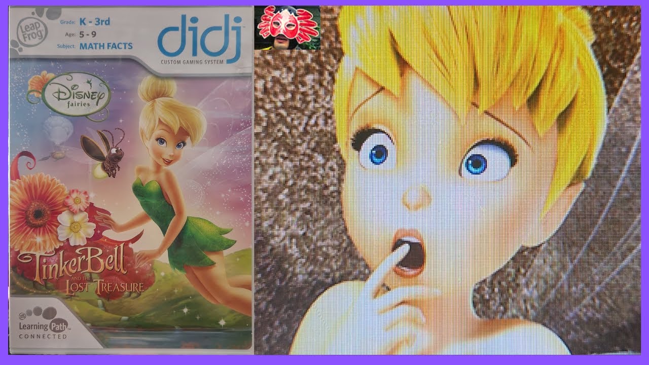 LeapFrog Didj - Tinker Bell and the Lost Treasure FULL GAME - YouTube