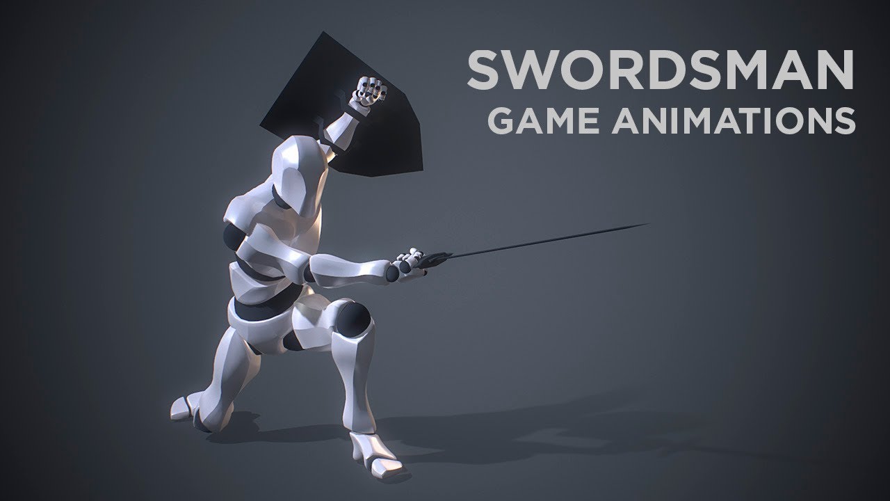 Swordsman Game Animations - YouTube