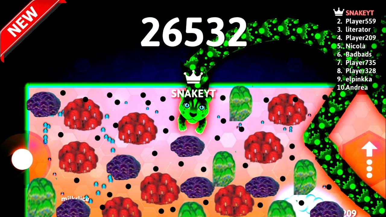 Snake.io🐍!!World Biggest slither killer snake.Best epic snake gameplay ...