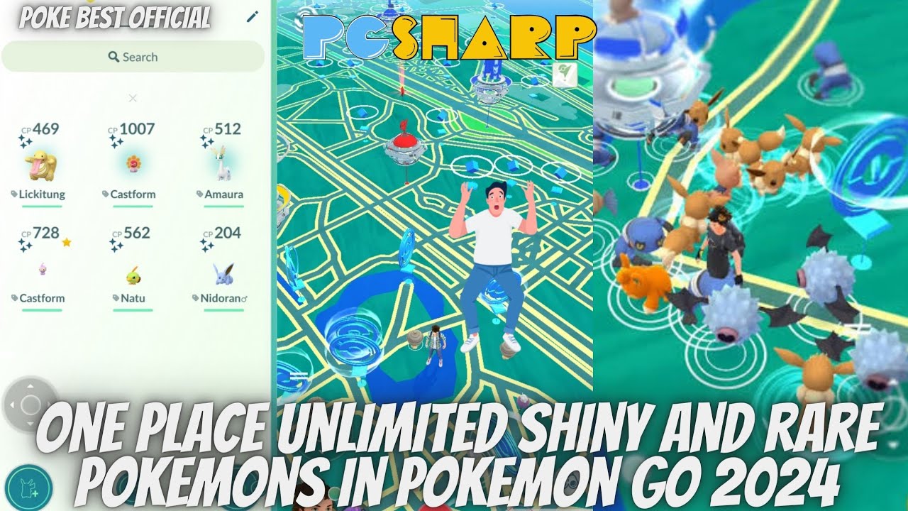 One Place Unlimited Shiny And Rare Pokemons In pokemon Go In 2024 ...
