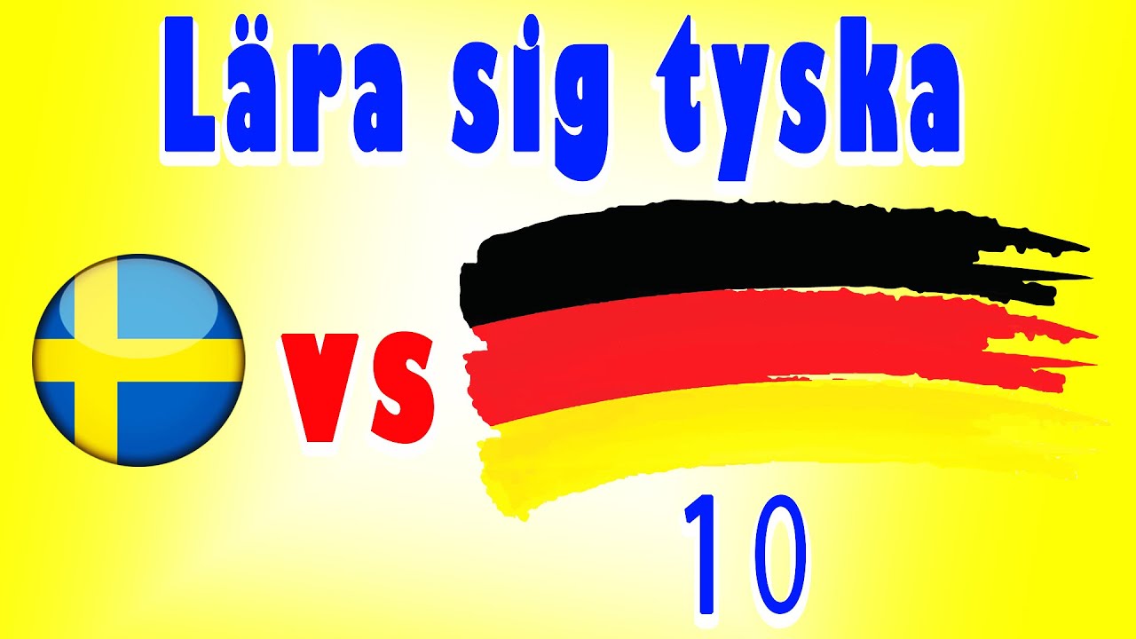 Lär dig tyska på svenska | För nybörjare | Lektion 10 - YouTube