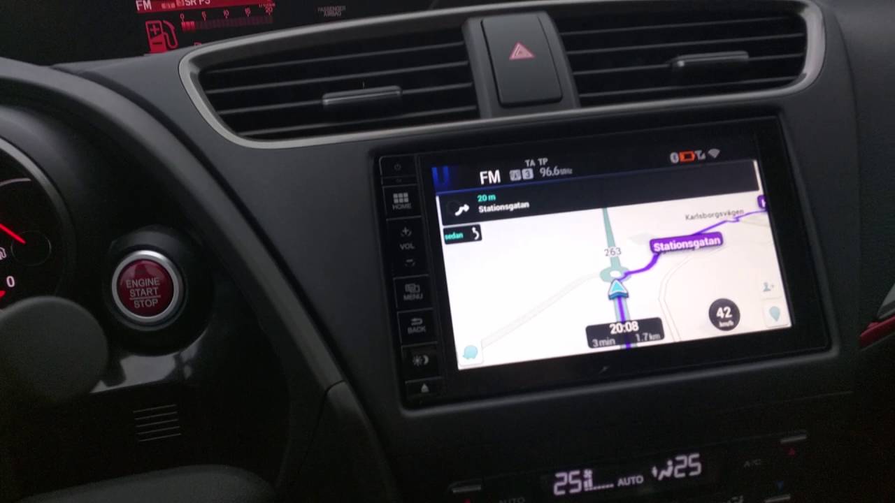 Honda Connect Native Waze with T-pain - YouTube