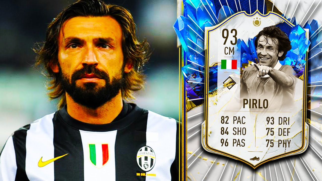 93 TOTY ICON PIRLO PLAYER REVIEW - FIFA 23 - YouTube