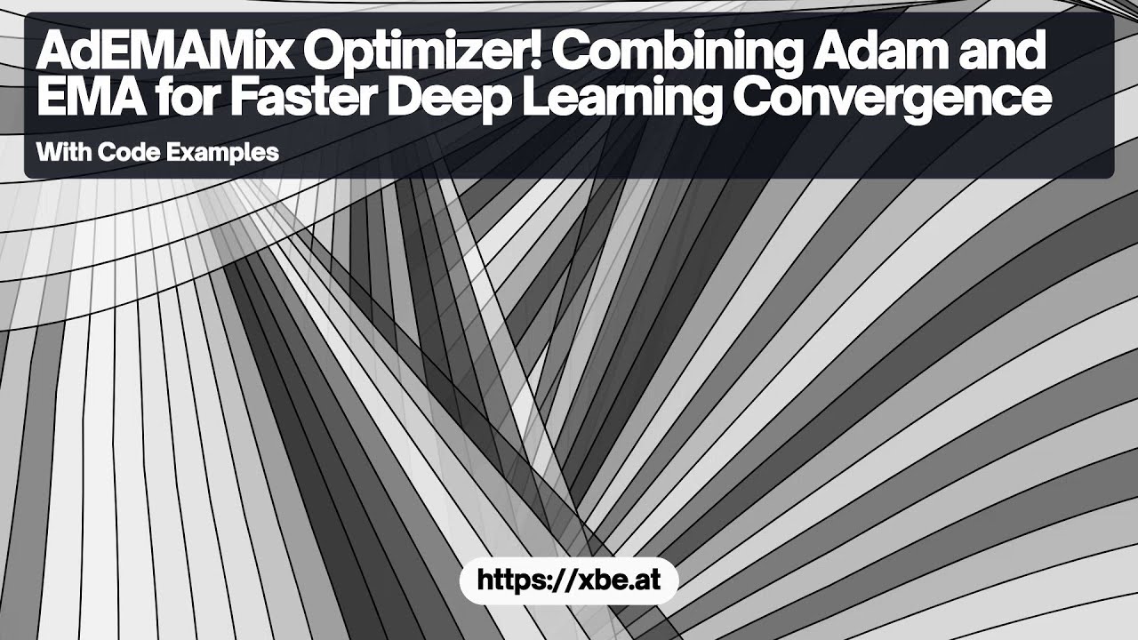 Combining Adam and EMA for Faster Deep Learning Convergence: AdEMAMix ...