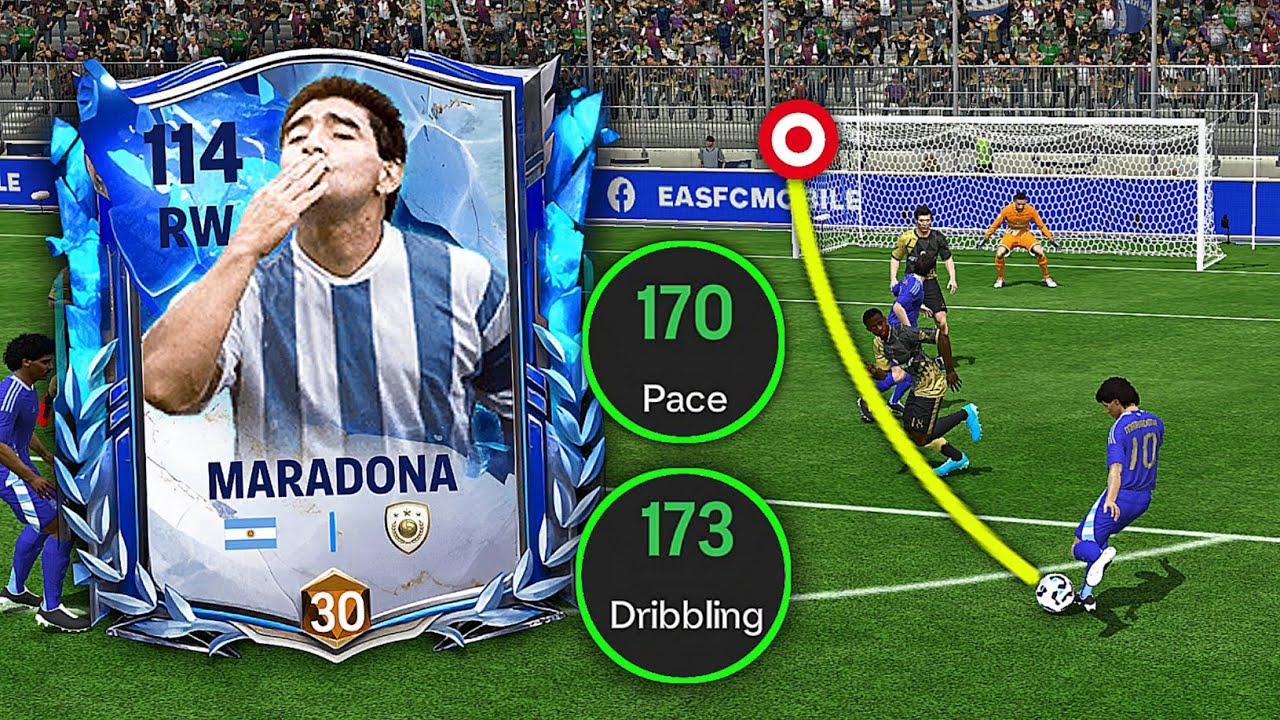 ICON MARADONA Skills Are Insane in FC Mobile!! 🥶 - YouTube