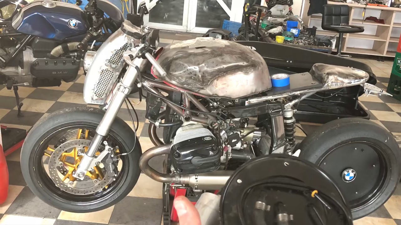 Bmw R1100S Cafe Racer - YouTube