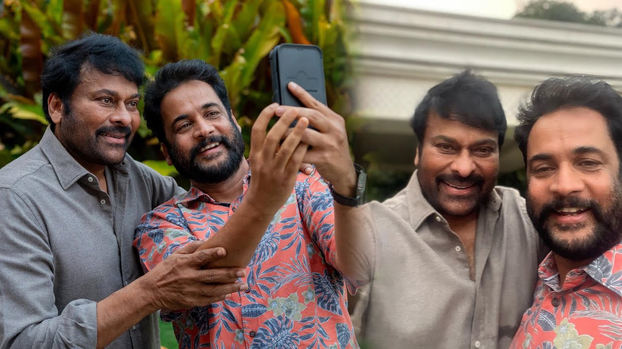 మంగపతితో మెగాస్టార్ 😍 Megastar Chiranjeevi With Mangapathi | Court Mega ...