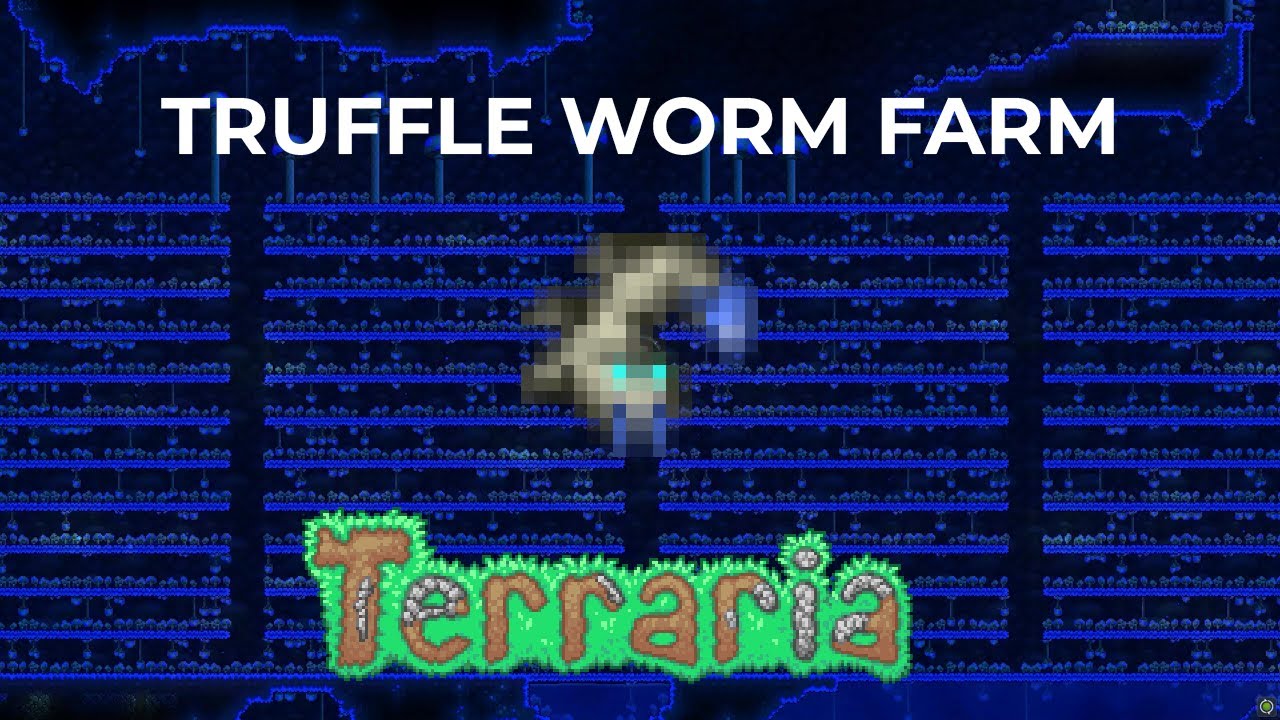 𝚃𝚛𝚞𝚏𝚏𝚕𝚎 𝚆𝚘𝚛𝚖 𝙵𝚊𝚛𝚖 - Terraria 1.4 (~90 drops per hour) - YouTube