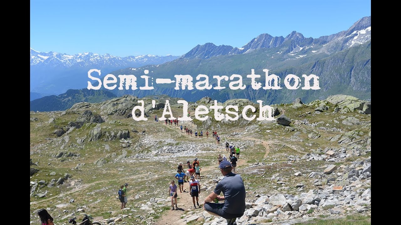 Semi-marathon d'Aletsch! - YouTube