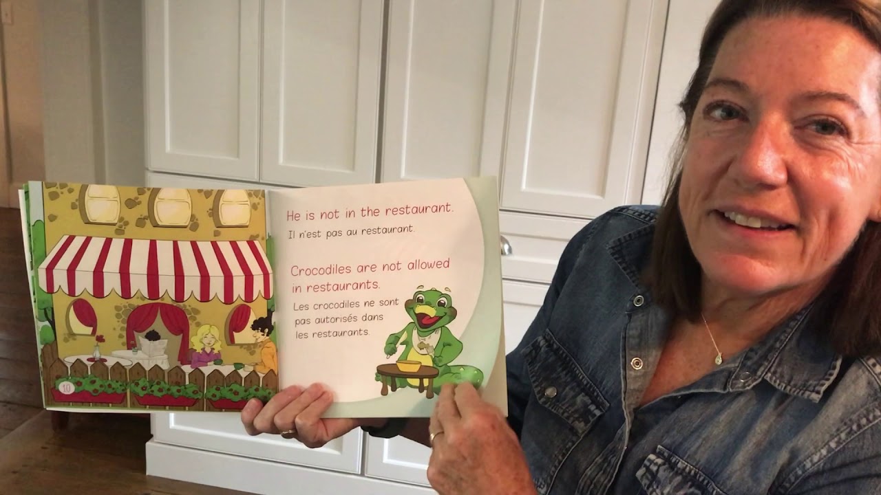 French Bilingual Storytime: Where is My Little Crocodile by Ingo Blum ...