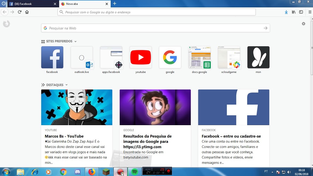 Pagina Oficial Do Canal - YouTube