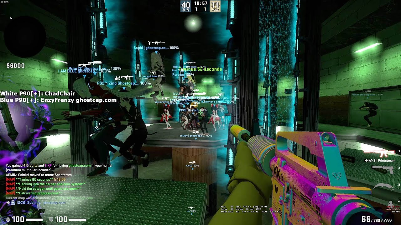 CSGO ZOMBIE ESCAPE ze_infected_tramway_csgo1 On Ghostcap - YouTube