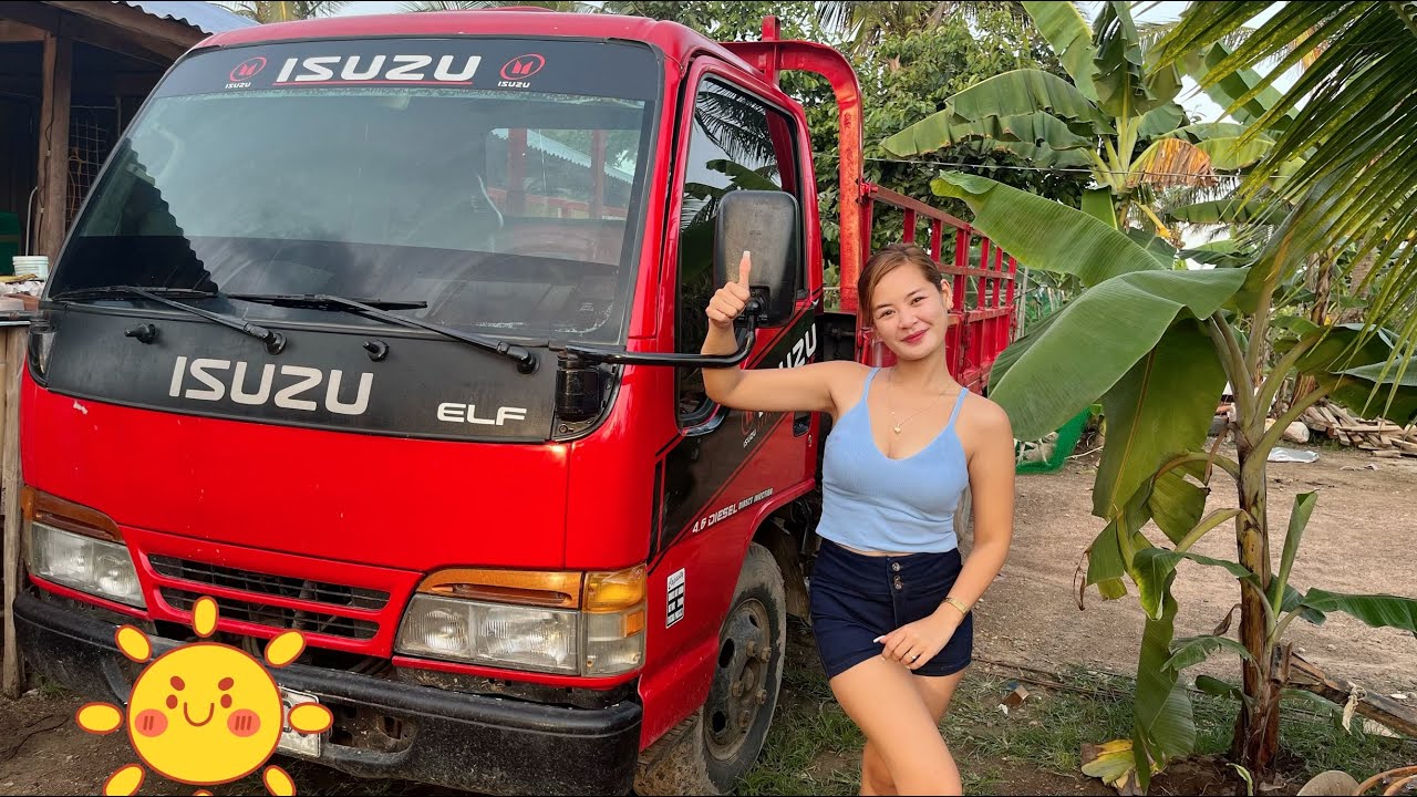Magkano ang bili ko sa ELF TRUCK ko || Gamit na gamit ito sa farm ko ...