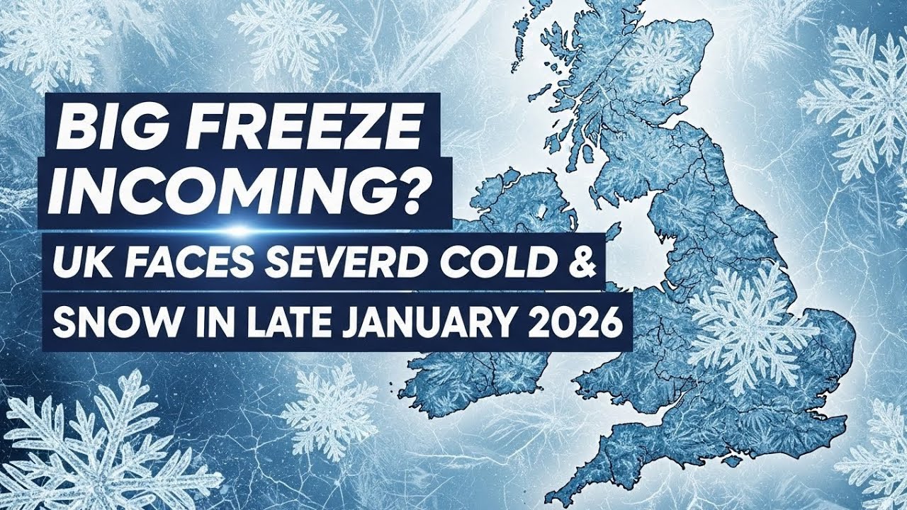 Big Freeze Incoming?UK Faces Severe Cold & Snow in Late January 2026# ...