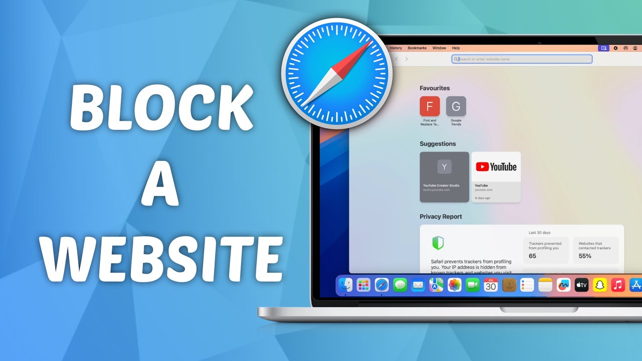 How to Block A Website on Mac - YouTube