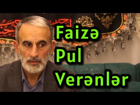 Faizə pul verənlər ❌️ - Haci Əhliman