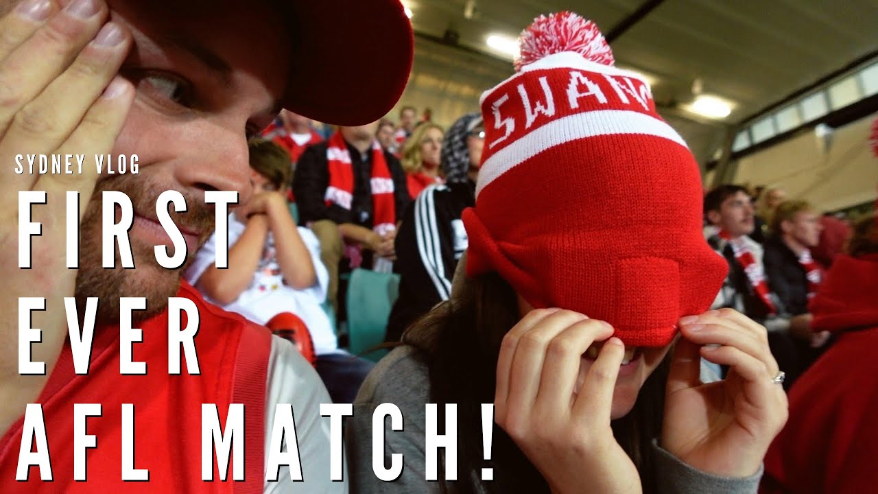 We went to our FIRST EVER AFL Match! Sydney Swans vs Collingwood Prelim ...