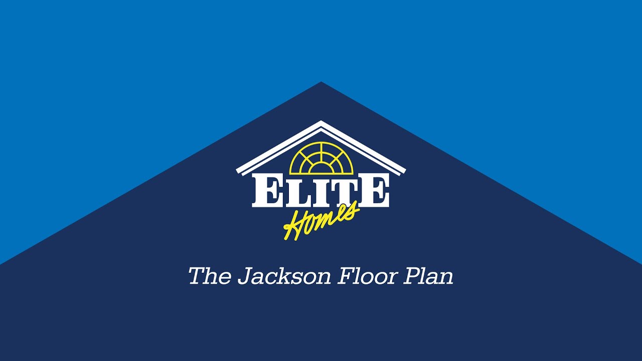 The Jackson, an Elite Homes Floor Plan - YouTube