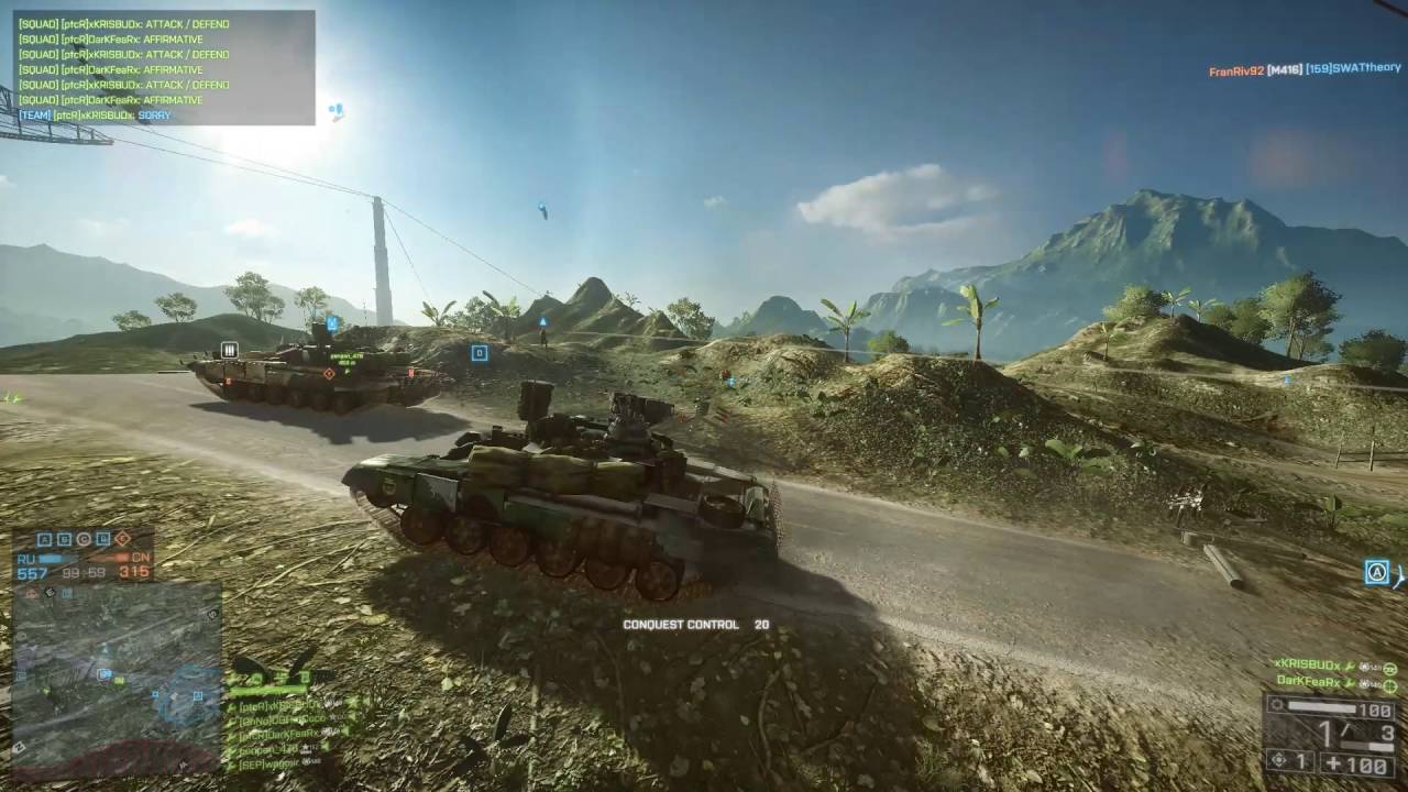Battlefield 4 lil Tank jump shot on jet w ap - YouTube