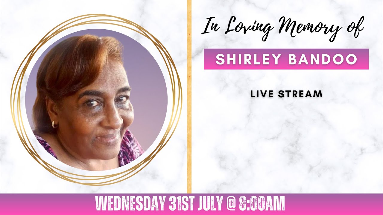 Celebrating the life of Shirley Bandoo. - YouTube