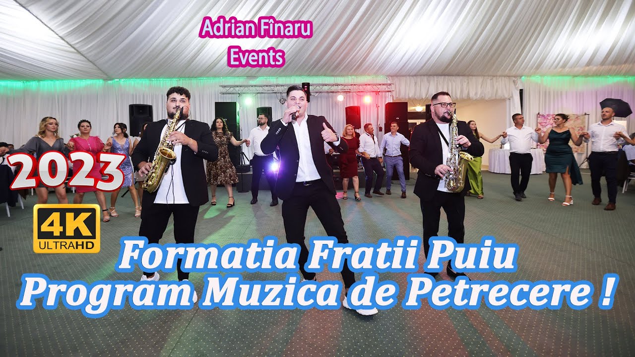 🆕2023Formatia Fratii Puiu 🔴 Program Muzica de Petrecere🔴Nunta Fani si ...