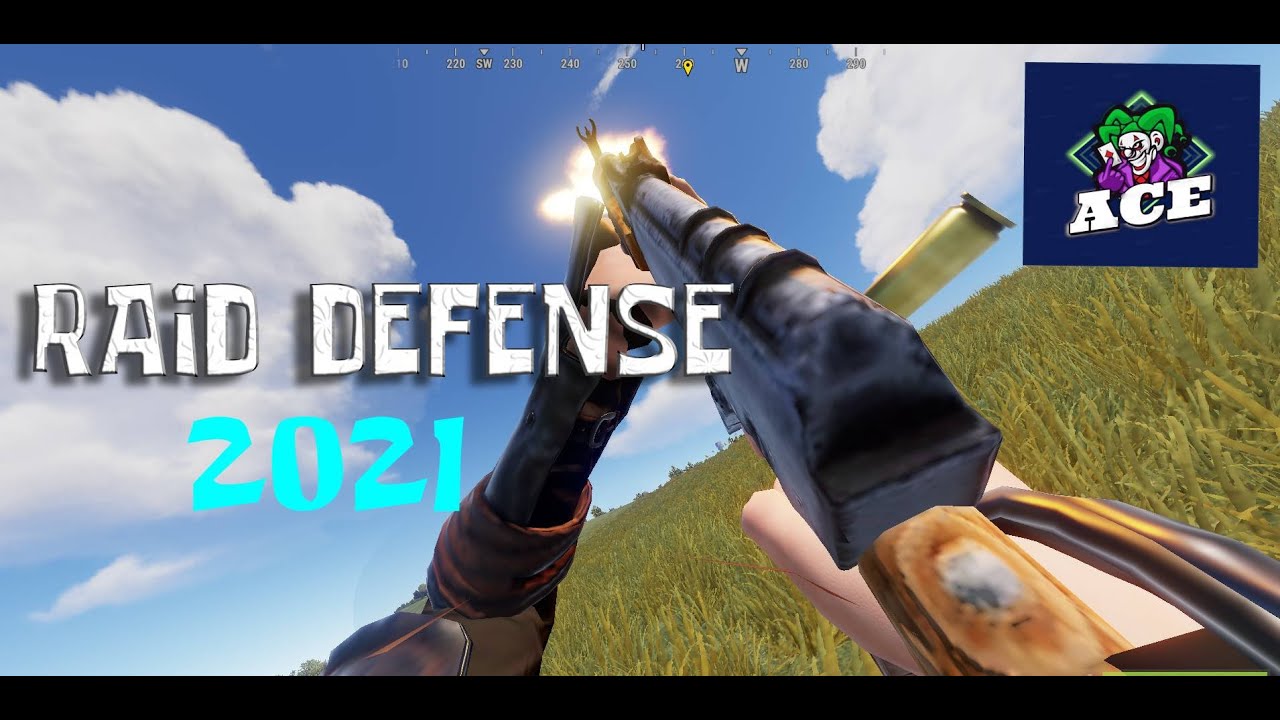 OFFLINE RAID DEFENSE AGAINST TACULARR - RUST 2021 - YouTube