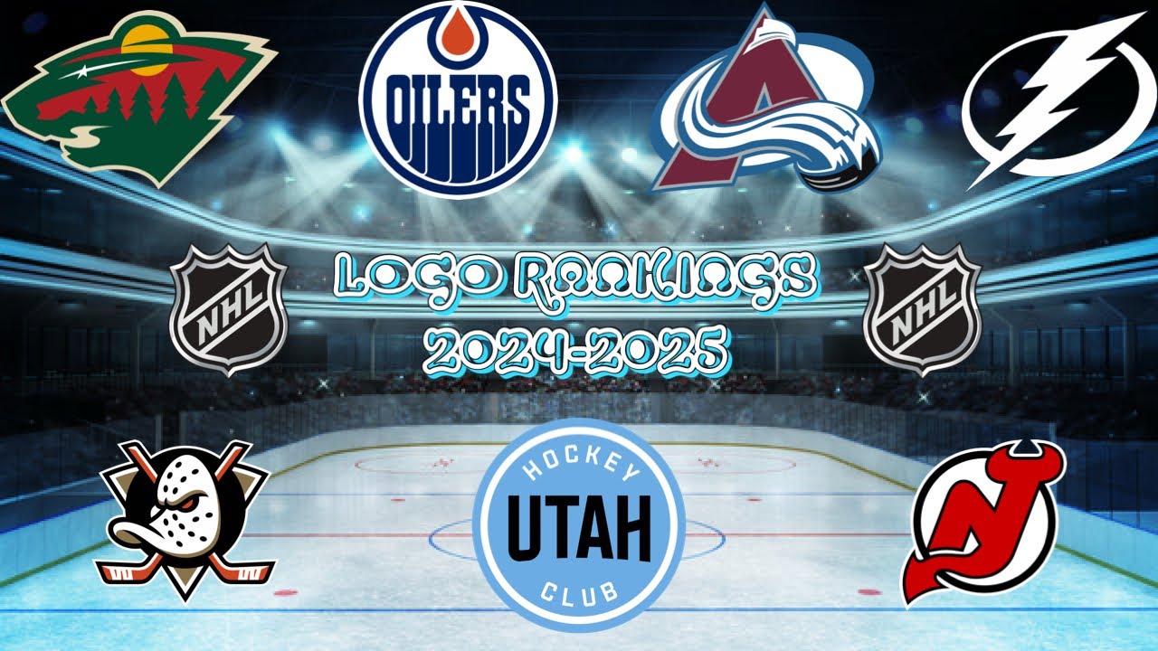 NHL: Hockey Team Logos Ranking (2024-2025 Season) - YouTube