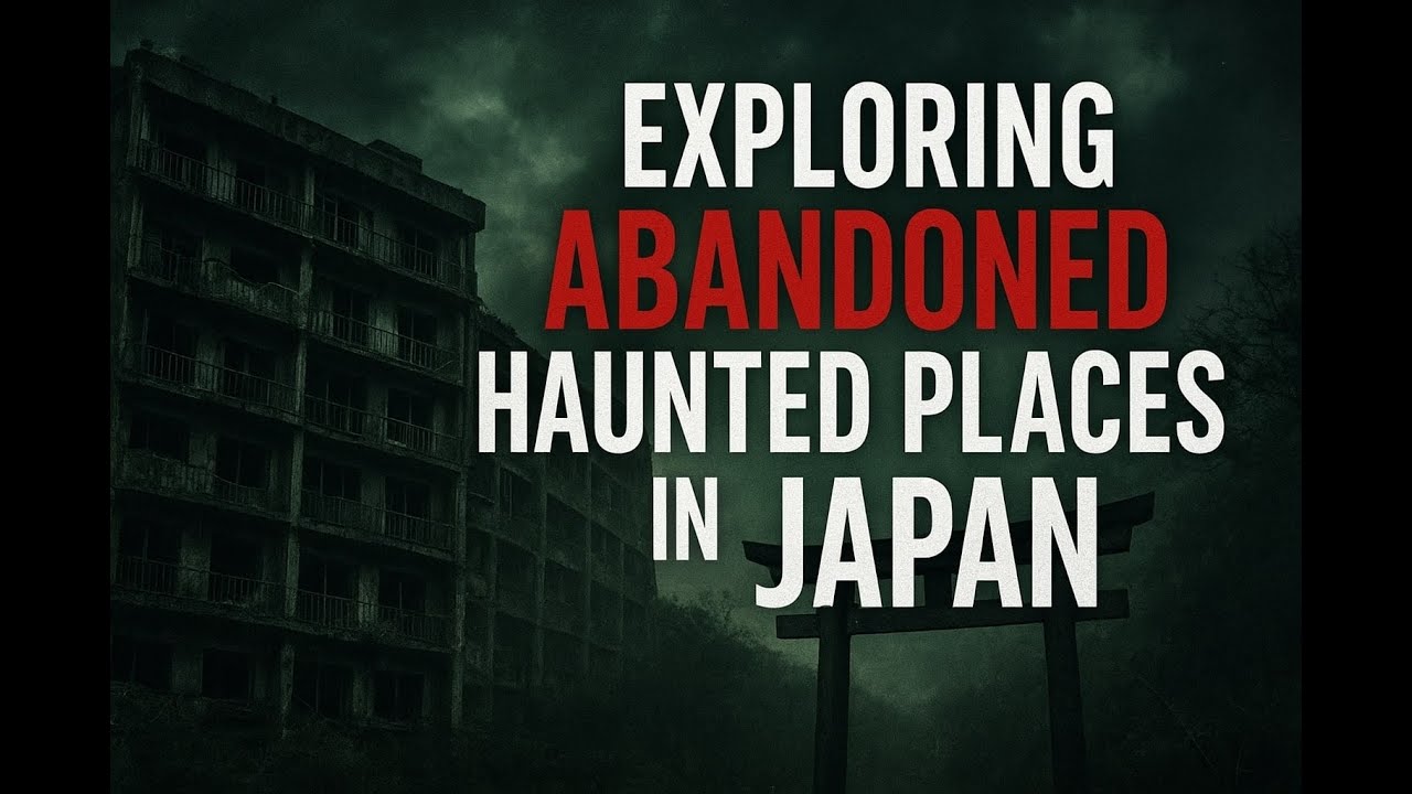 👻 Exploring Abandoned Haunted Places in Japan 👻 - YouTube