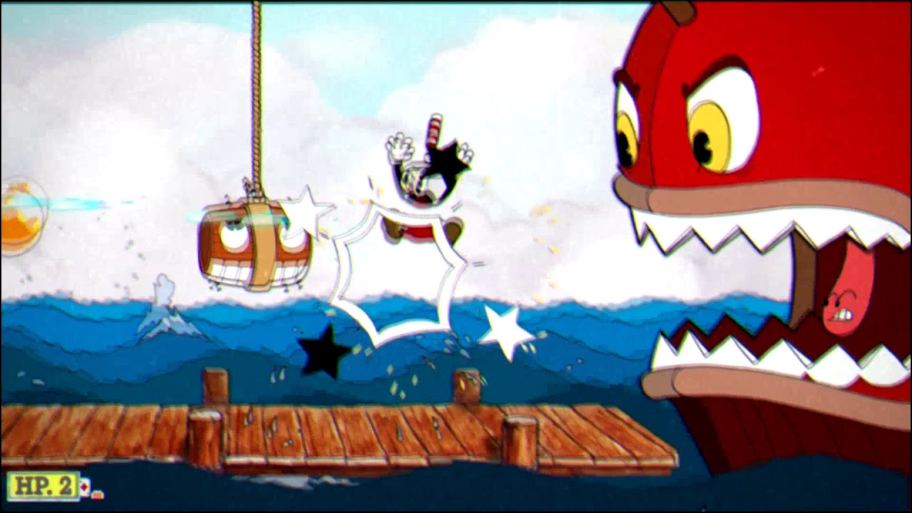Cuphead Boss Captain Brineybeard - YouTube