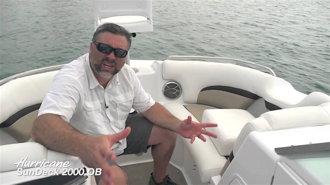Hurricane SunDeck 2000 OB Product Walk-Through - YouTube
