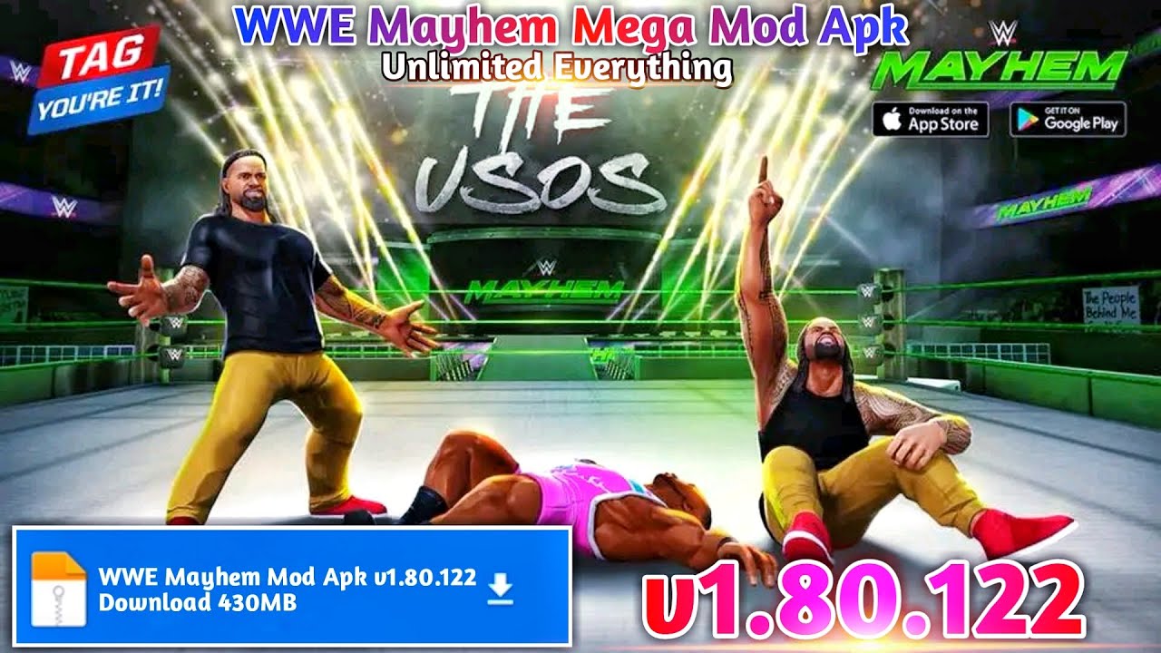 WWE Mayhem Mod Apk v1.80.122 | WWE Mayhem Hack v1.80.122 | WWE Mayhem No Root Mod Apk v1.80.122 ...
