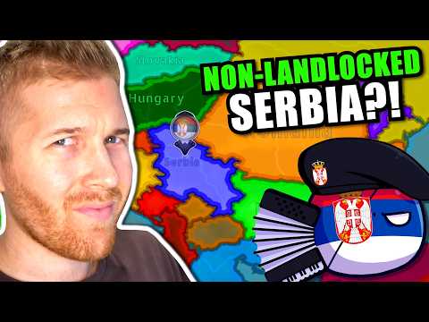 I Somehow Gave SERBIA An OVERPOWERED Sea Empire?! (Dummynation)