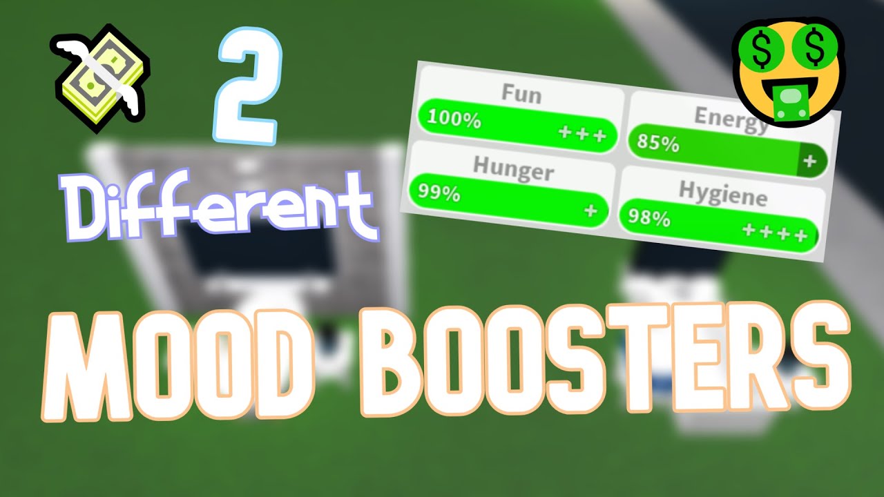 2 Mood Booster Designs (Roblox Bloxburg) - YouTube