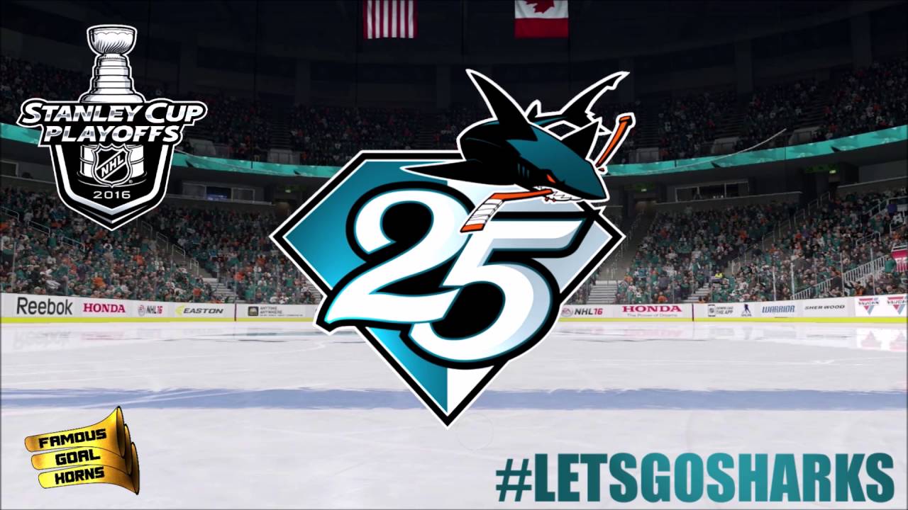 San Jose Sharks 2016 Playoffs Goal Horn #TurnUpTheTank - YouTube