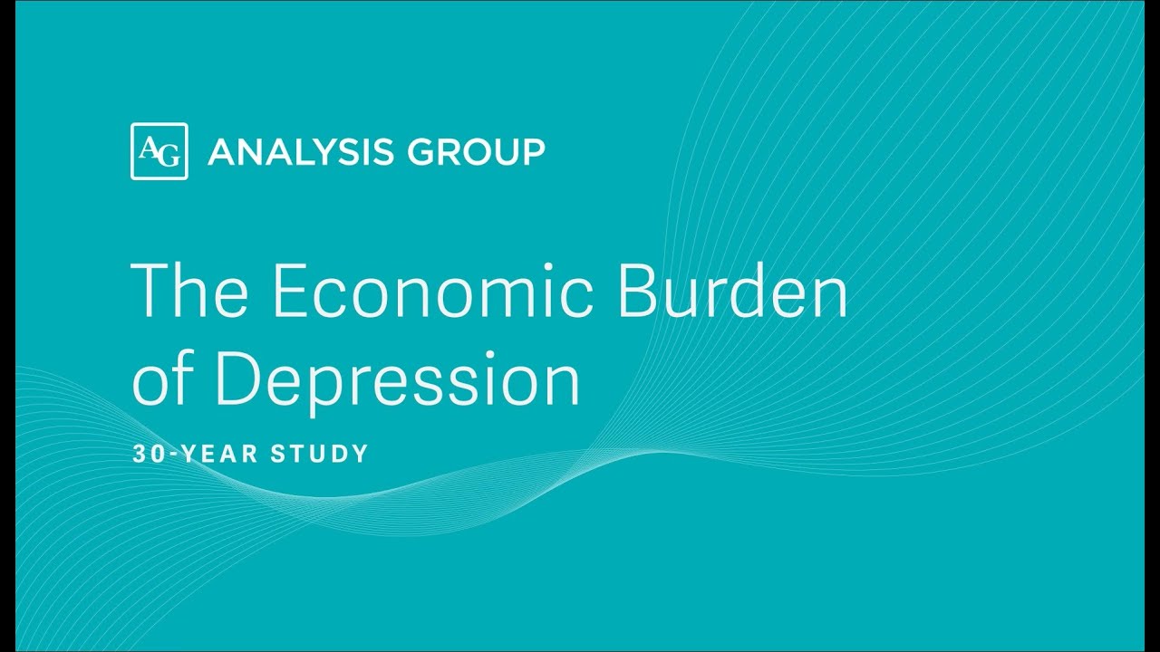The Economic Burden of Depression: 30-Year Study - YouTube