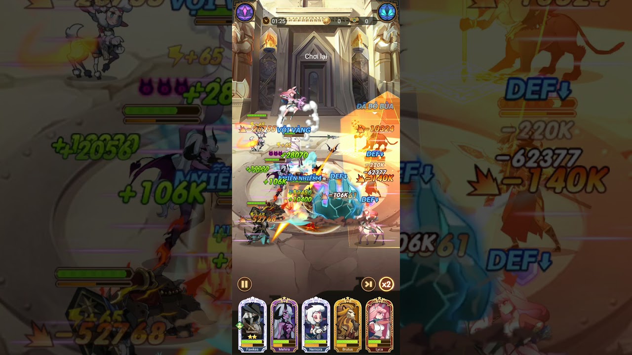 Afk Arena Map 25-44 - YouTube