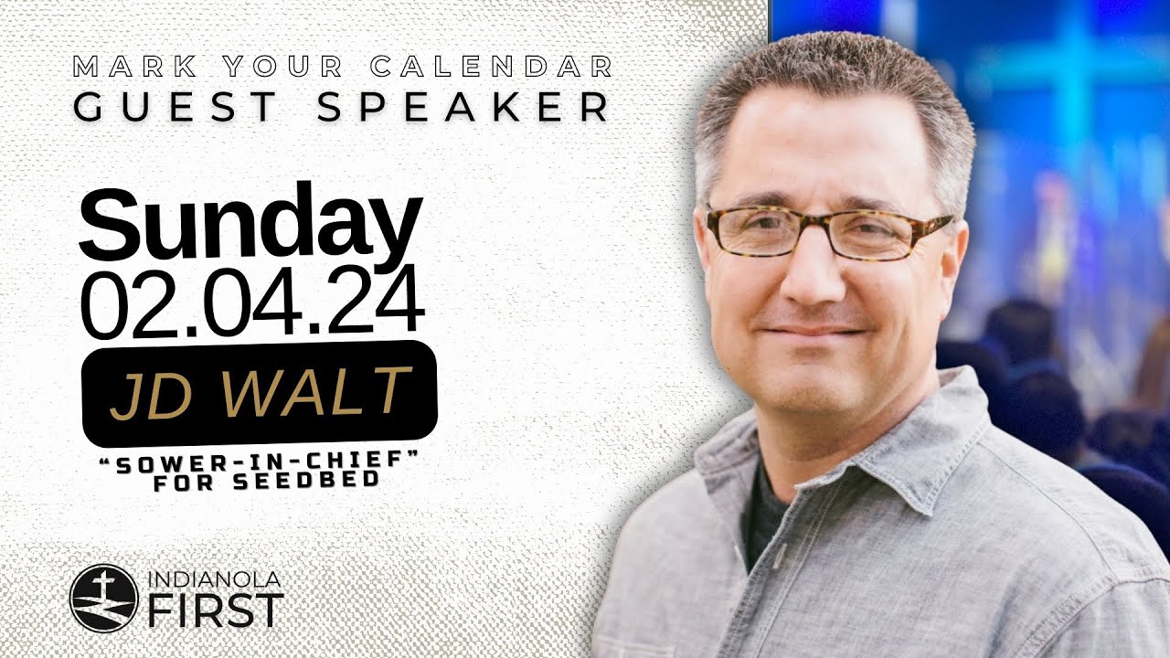 The Vine 02.04.2024 - Guest Speaker - Jd Walt - YouTube