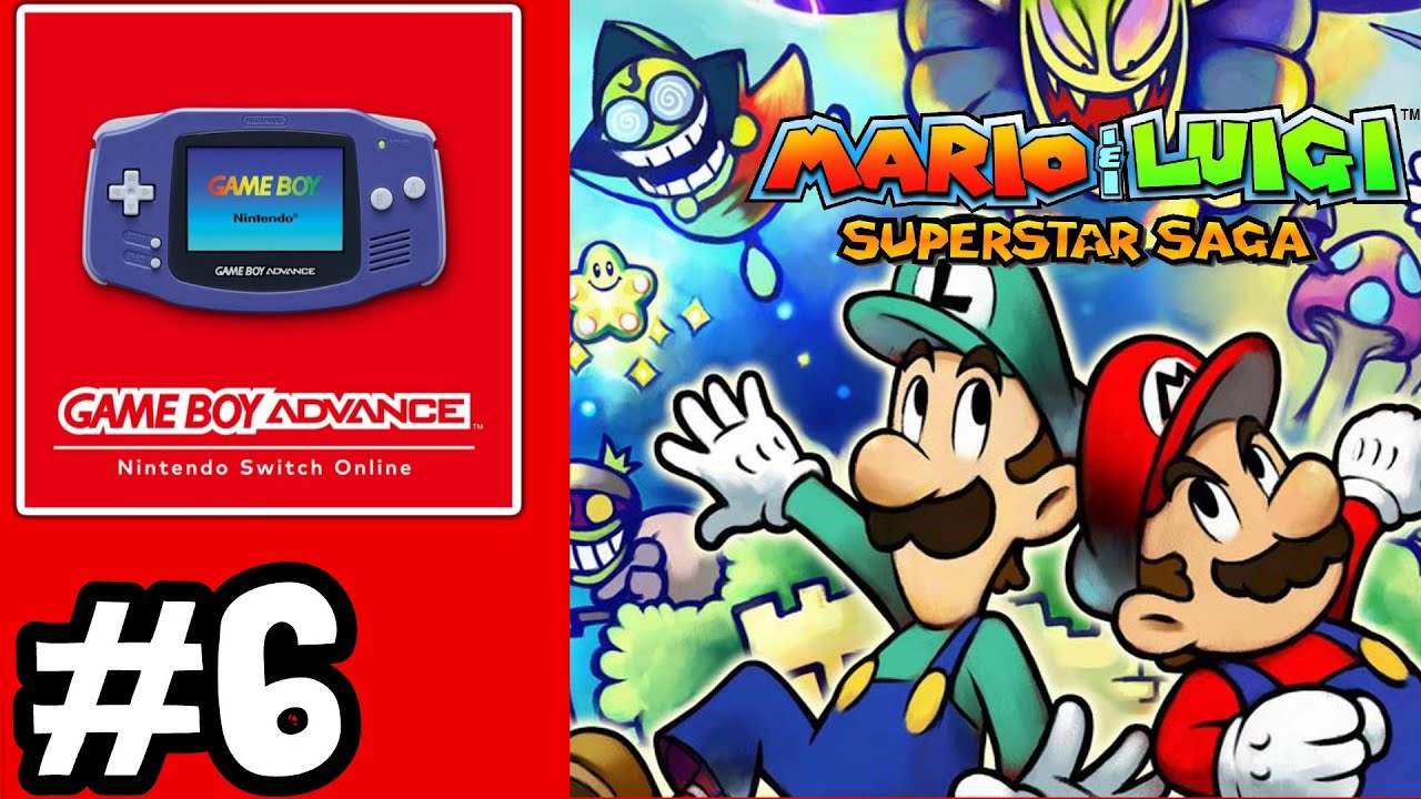 Mario And Luigi Superstar Saga GBA Gameplay Walkthrough Part 6 - No ...