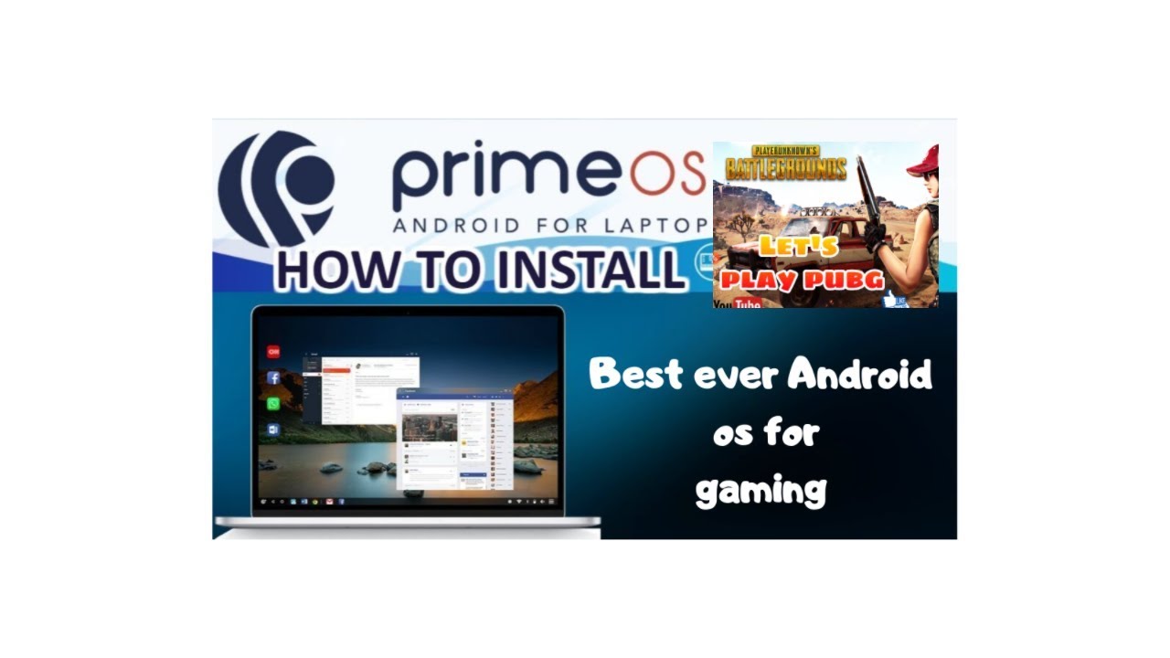 How to install PRIMEOS in PC DUAL BOOT - YouTube