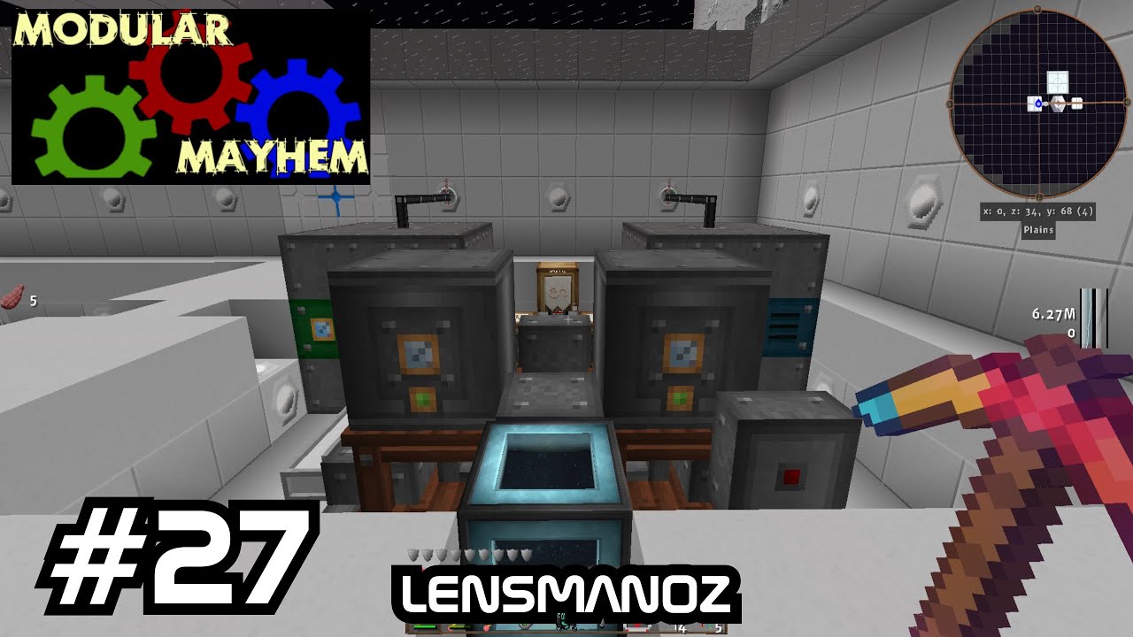 Minecraft - Modular Mayhem - Ep 27 - Biodiesel - YouTube