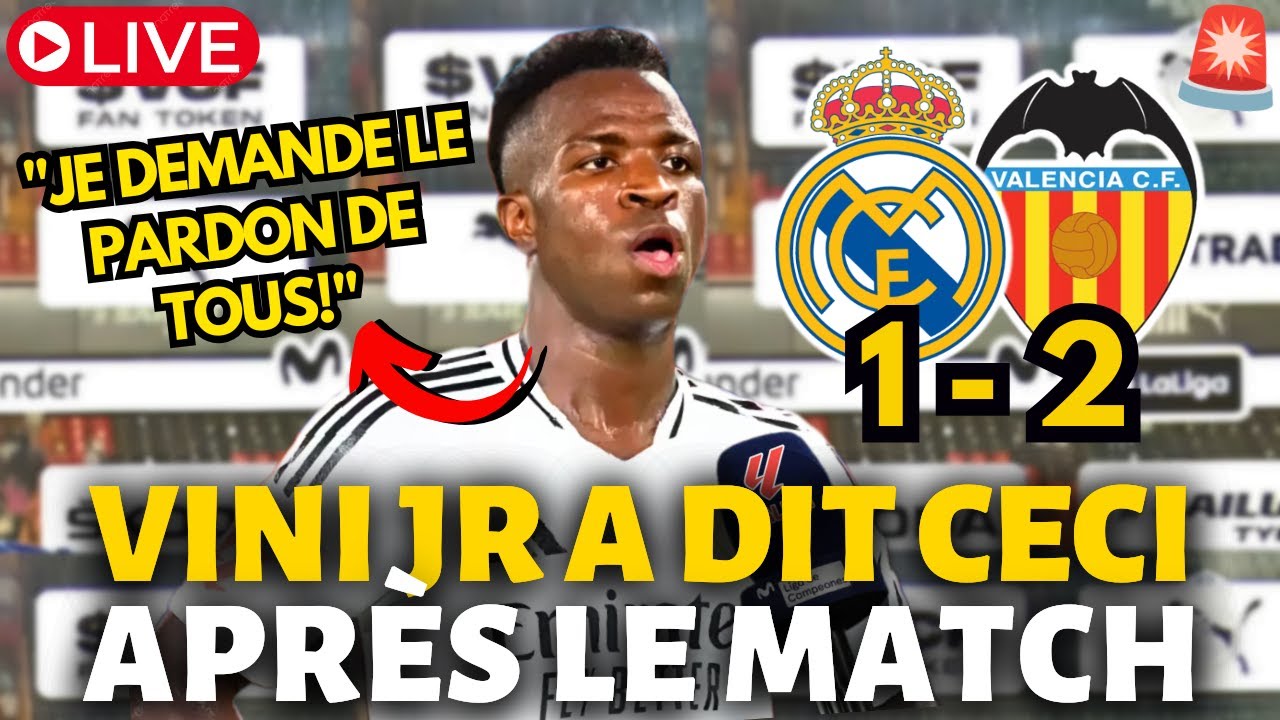 🚨BOMBE! REGARDEZ CE QUE VINI A DIT APRÈS LE MATCH! PERSONNE N'ATTEND CELA DE LUI! REAL MADRID ...
