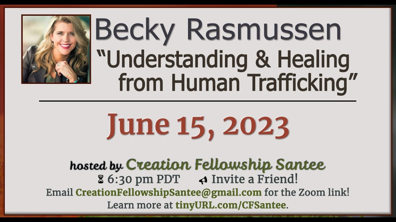 Call to Freedom with Becky Rasmussen. Human Trafficking - YouTube