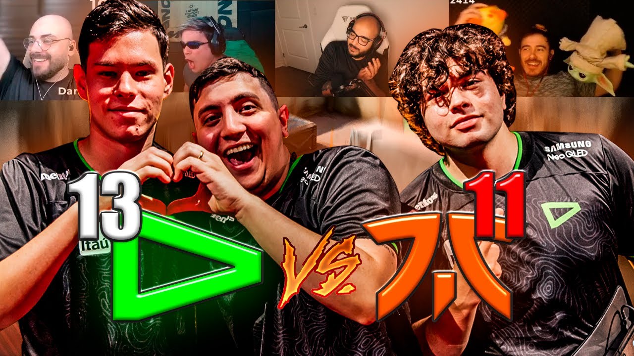 REAÇÂO DOS STREAMERS COM O A VITORIA DA LOUD CONTRA A FNATIC - YouTube