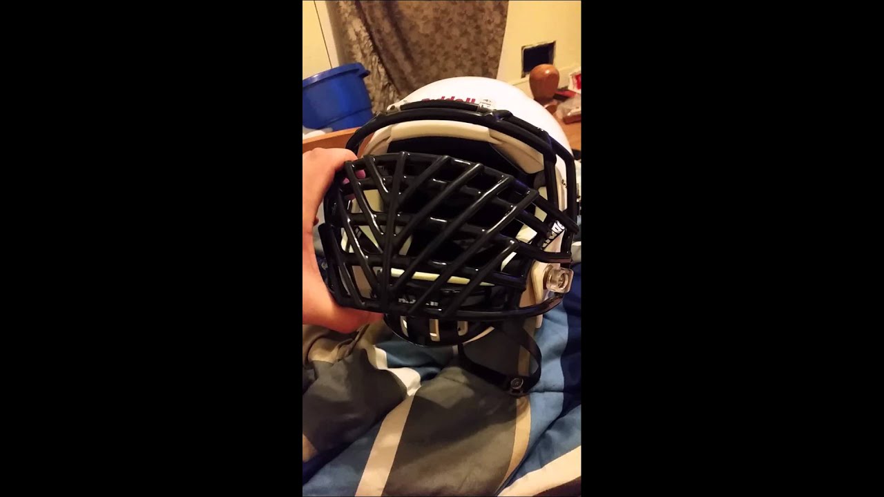 big grill 2.0 facemask for revolution speed helmet - YouTube