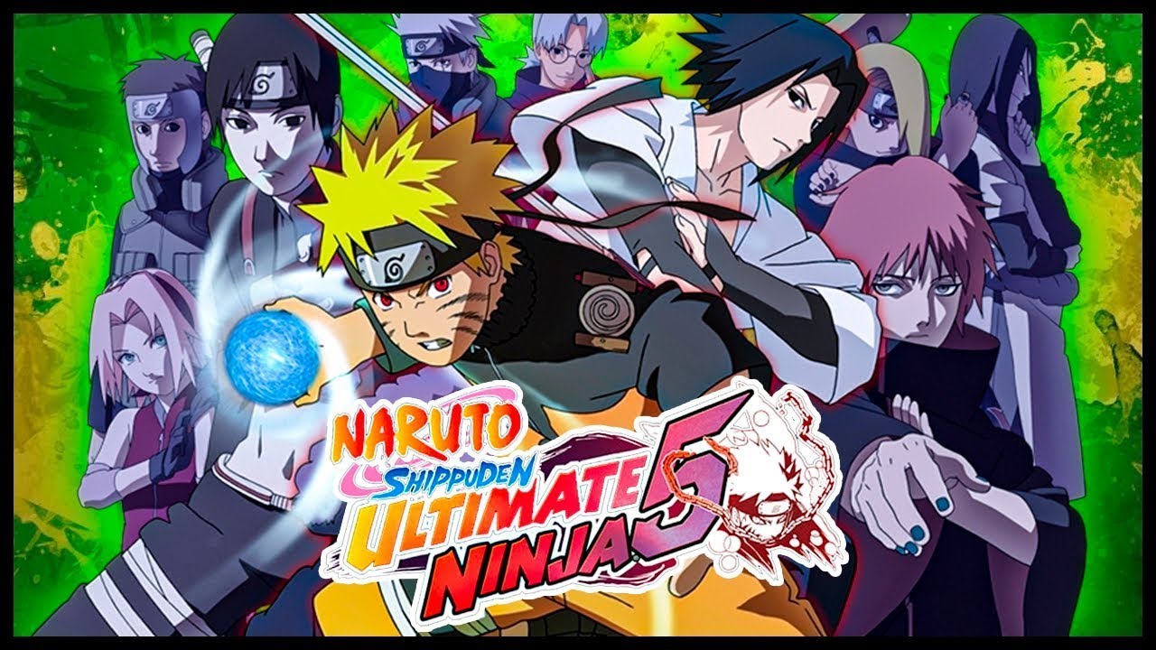 Naruto Shippuden Ultimate Ninja 5 clássico (PS2) - YouTube