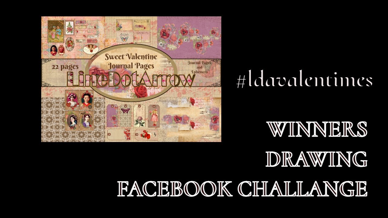 WINNER DRAWING FACEBOOK GROUP CHALLENGE #LDAVALENTIMES - YouTube