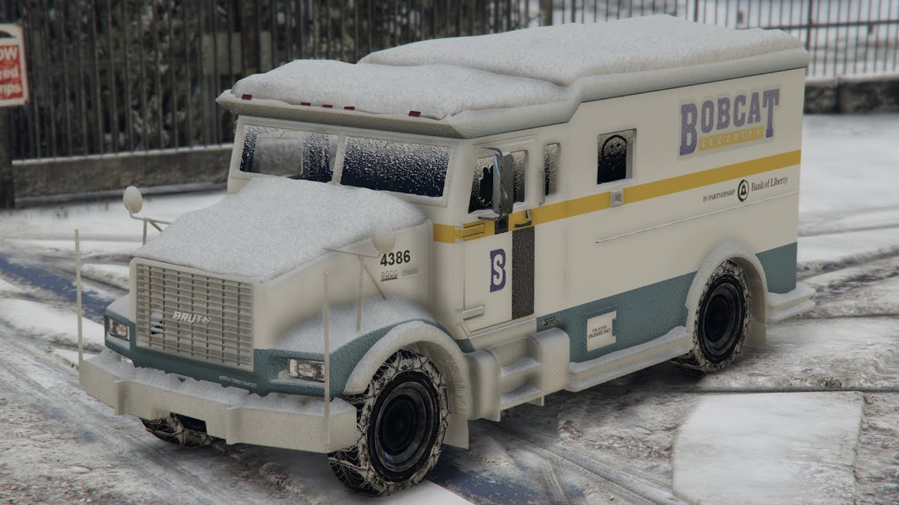 GTA 5 - Brute Stockade (Snowy) - YouTube
