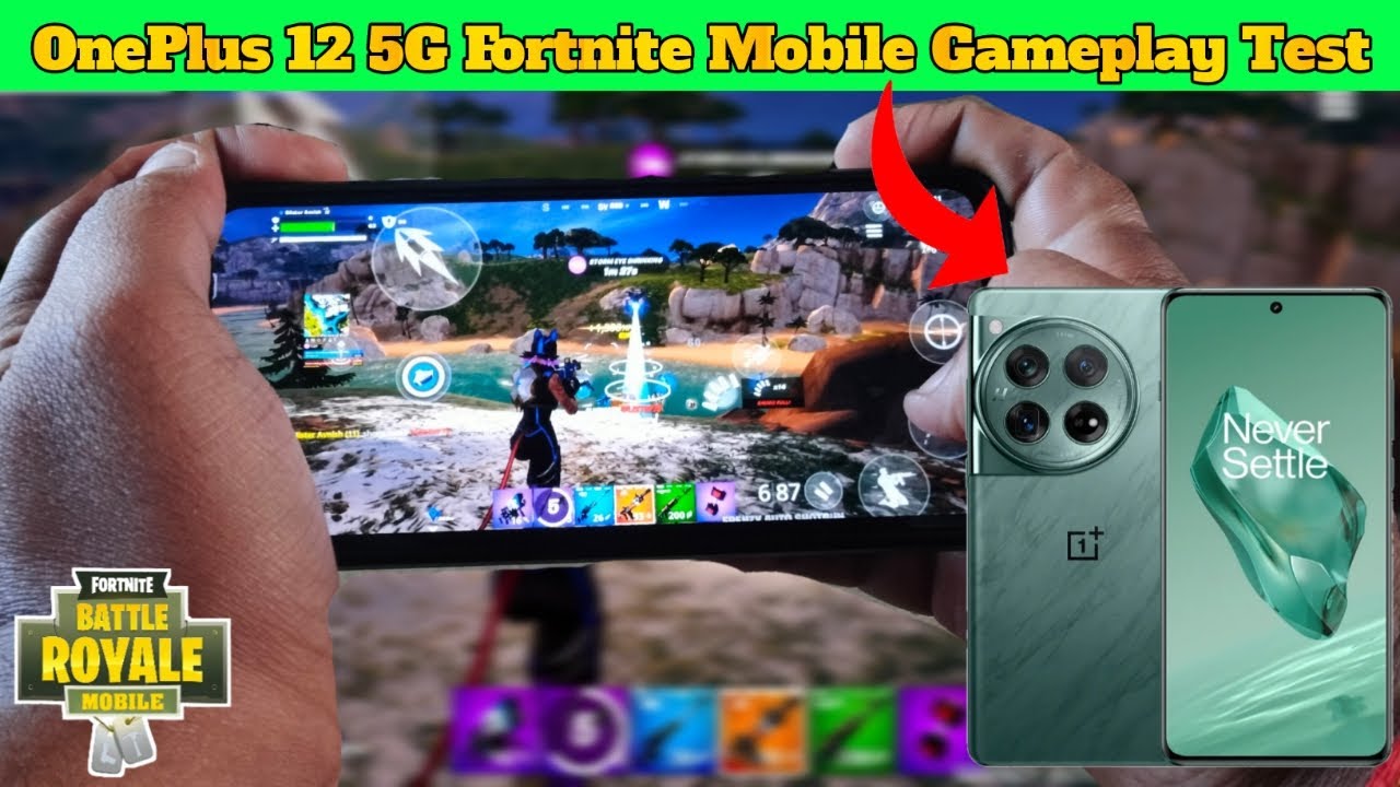 oneplus 12 fortnite mobile gameplay test|oneplus 12 fortnite test ...